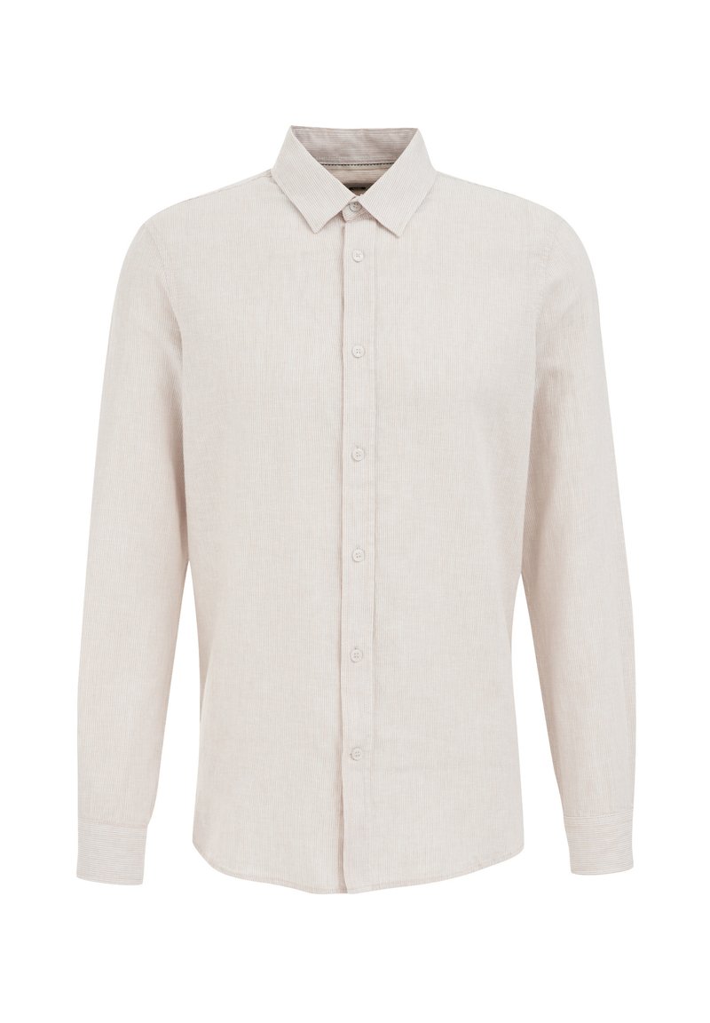 WE Fashion THE LINEN - Hemd - beige - Zalando