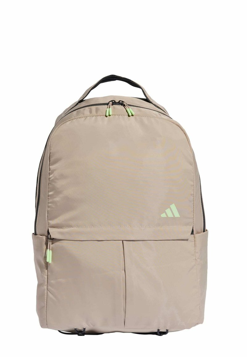 adidas Performance YOGA - Rugzak - beige semi green spark carbon/beige ...