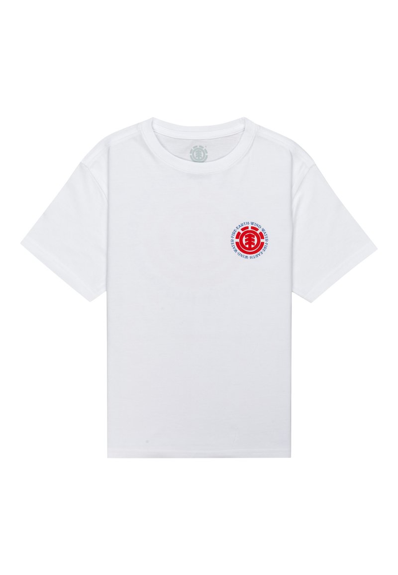 Element SEAL POUR - Camiseta estampada - optic white/crema - Zalando.es