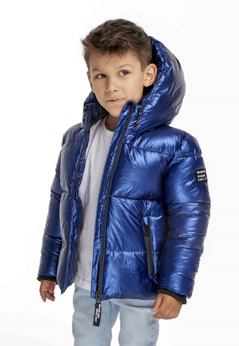 MINOTI PADDER PUFFER - Winter jacket - metallic blue/blue - Zalando.ie