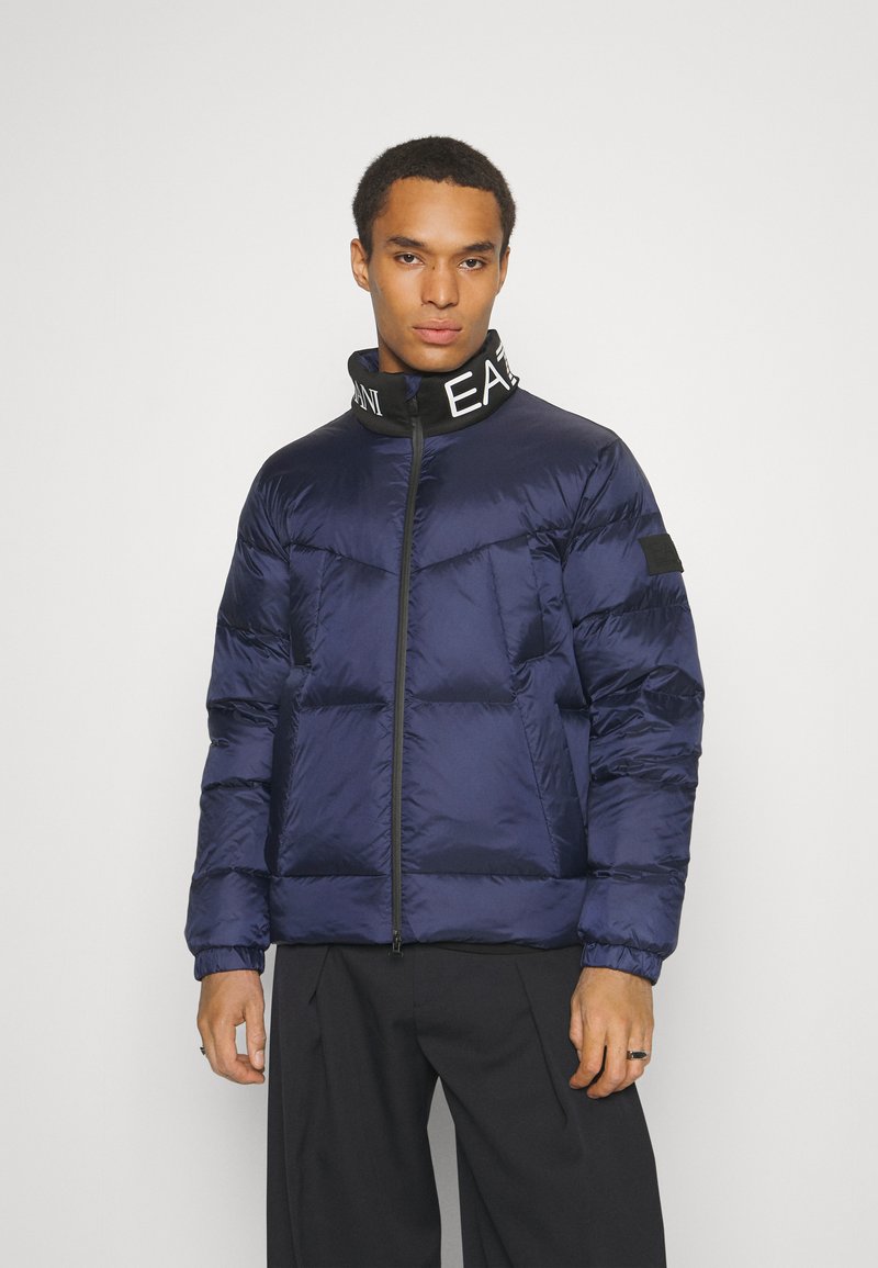 EA7 Emporio Armani Daunenjacke - dark blue/dunkelblau - Zalando.ch