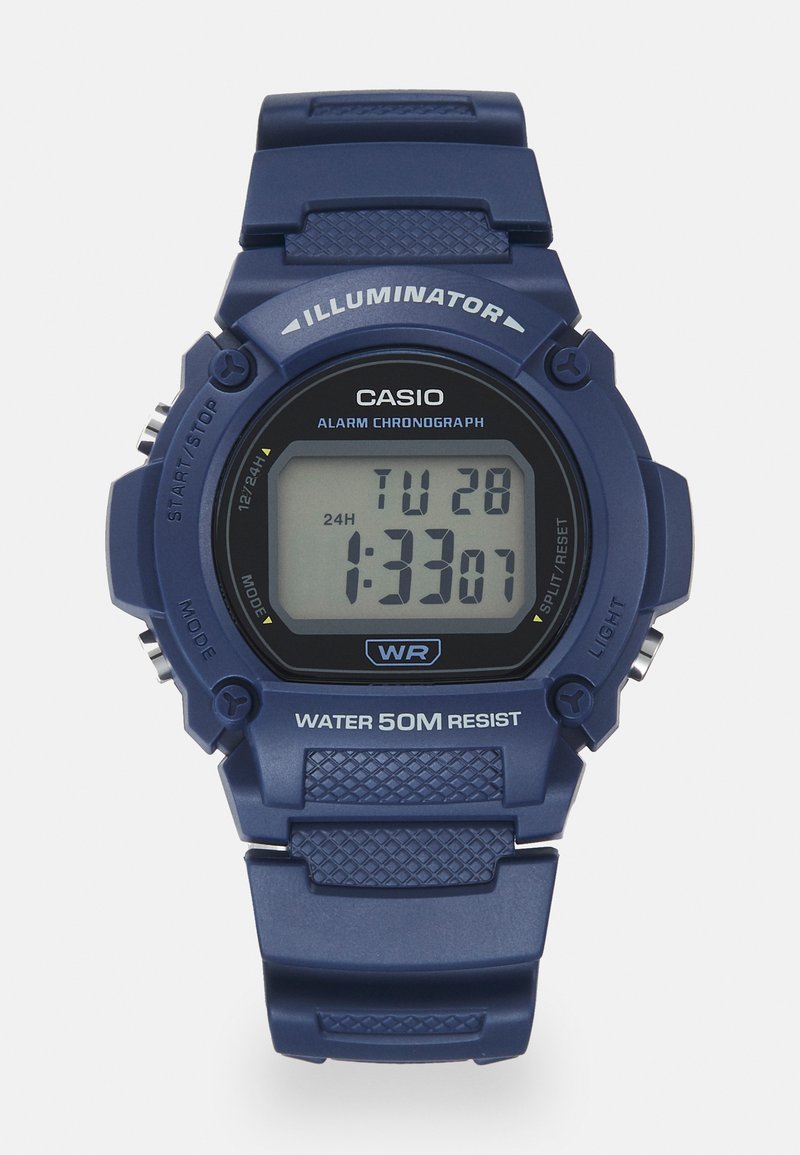 Casio W 219 UNISEX - Digital watch - blue - Zalando.co.uk