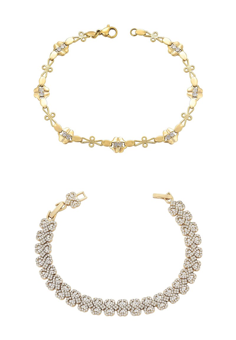 faina SET - Bracelet - gold-coloured - Zalando