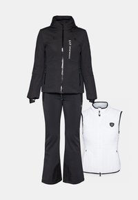 EA7 Emporio Armani KITZBUHEL SET - Bodywarmer - black/zwart - Zalando.nl