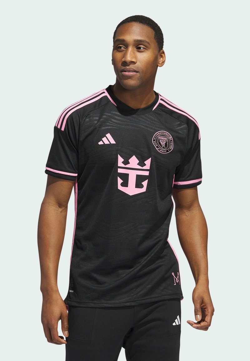 adidas Performance INTER MIAMI AUTHENTIC MESSI - Squadra - black/nero ...