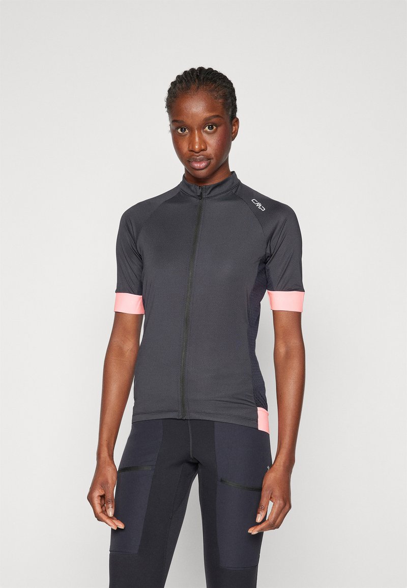 CMP WOMAN BIKE - Cycling Jersey - nero/black - Zalando.co.uk