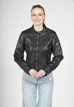 Freaky Nation MAILY-FN - Lederjacke - black/schwarz - Zalando.de