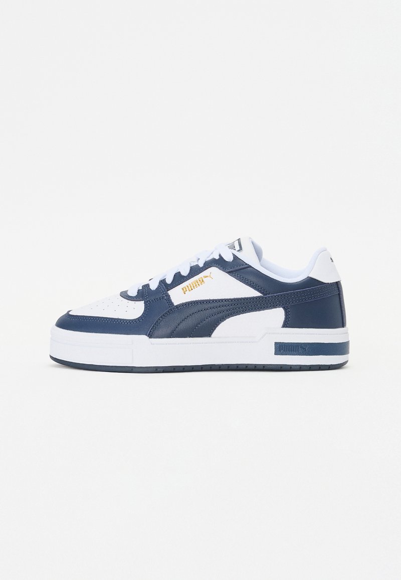 Puma PRO CLASSIC UNISEX - Trainers - white/drak blue/white - Zalando.co.uk