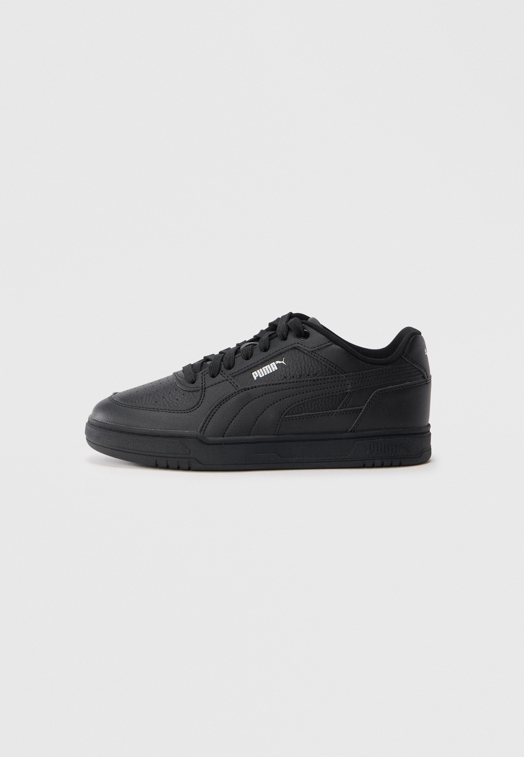 Puma CAVEN III UNISEX - Sneaker low - black/silver-coloured/white ...