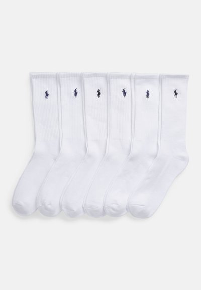 Polo Ralph Lauren ANKLE SOCK 6 PACK - Ponožky - white/bílá - Zalando.cz