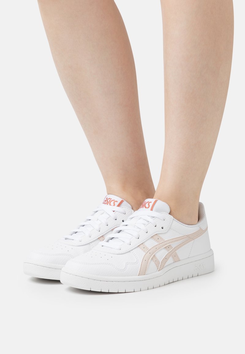 ASICS SportStyle JAPAN - Sneakers laag - white/mineral beige/wit ...