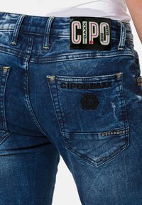 Cipo & Baxx - Jeansy Zwężane/niebieski - Zalando.pl