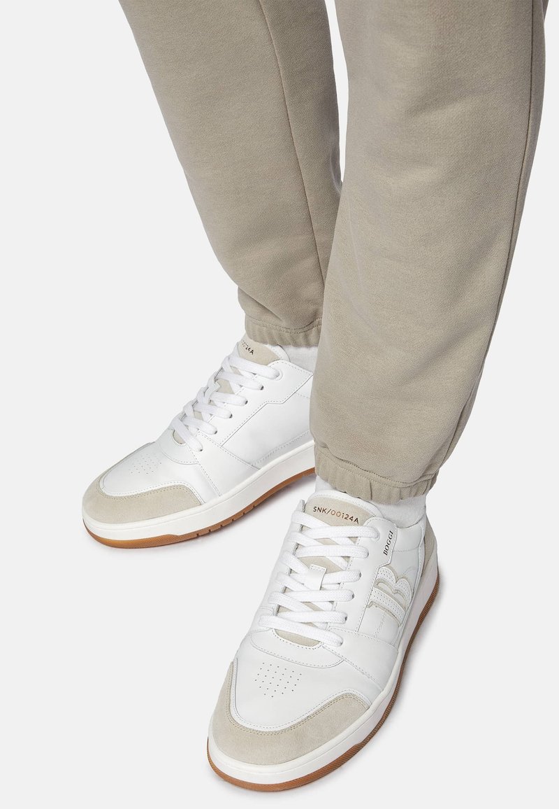 Boggi Milano MACRO LOGO - Sneakers - white/hvid - Zalando.dk