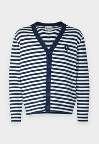 Marimekko ADDE PATJA UNISEX - Neuletakki - dark navy/off-white ...