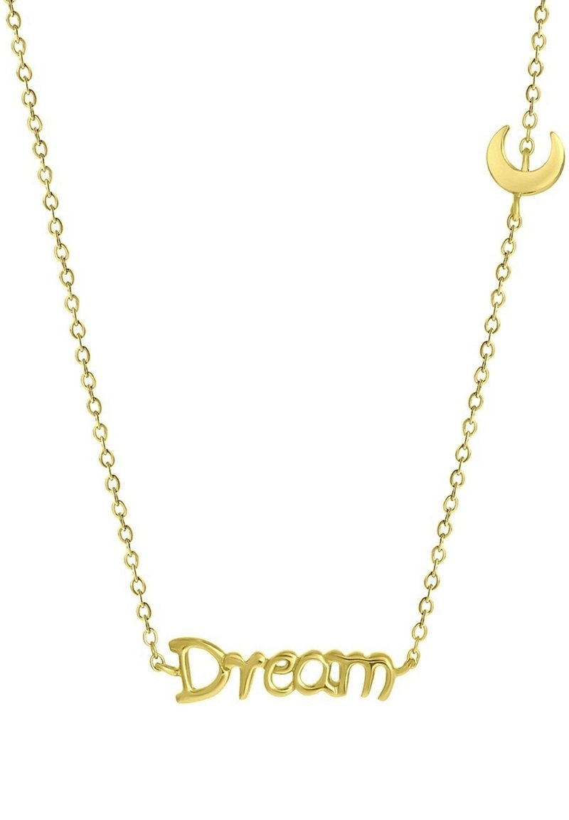 Lucardi MOON - Necklace - gold-coloured - Zalando.de