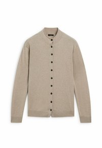Massimo Dutti WITH MOCK TURTLENECK - Strickjacke - beige - Zalando.de