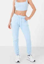 Sixth June REVERSE - Tracksuit bottoms - light blue - Zalando