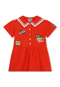 KENZO kids MANCHES COURTES - Robe de jour - red/rouge - ZALANDO.FR