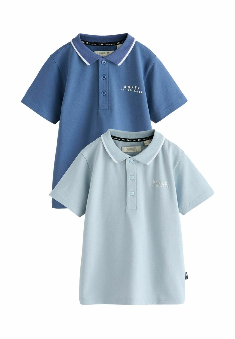 Baker by Ted Baker REGULAR FIT - 2 PACK - Polo - blue/blu - Zalando.it