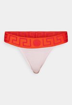 Versace UNDERWEAR TOPEKA STRETCH NEW LOGO - String - dusty rose/coral ...