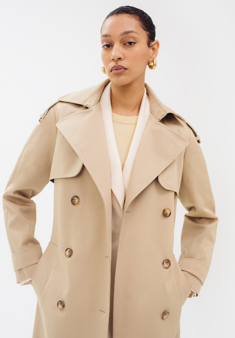 IVY OAK Trenchcoat - frisches heu/beige - Zalando.de