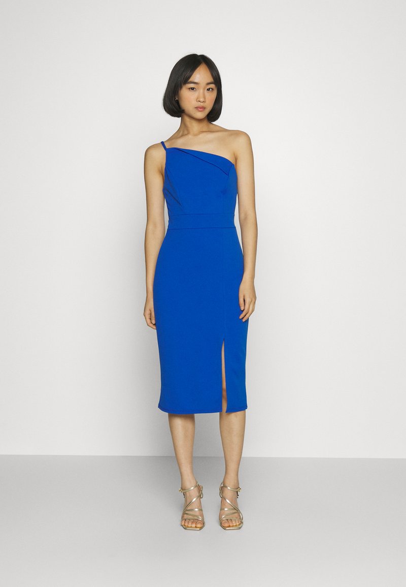 WAL G PETITE HARLEY FOLD MIDI - Robe de soirée - elecric blue/bleu ...