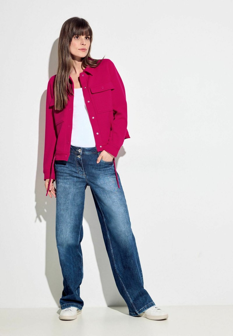 Cecil STRUKTUR - Lichte jas - pink/gemêleerd donkerroze - Zalando.nl