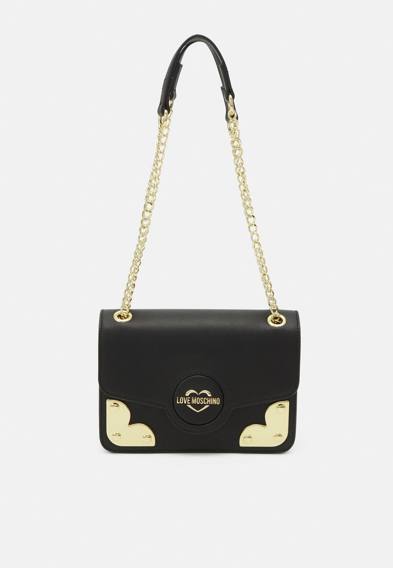 Love Moschino HEART CORNER - Handbag - nero/black - Zalando.ie
