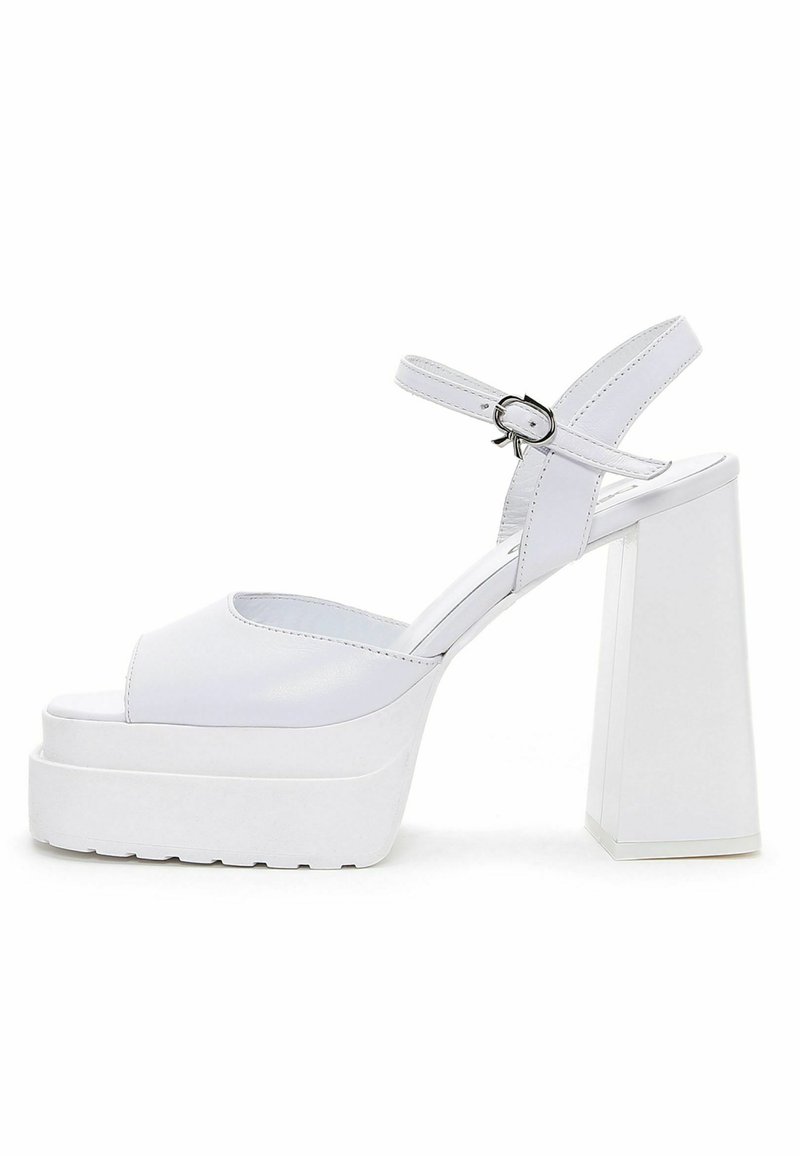 Derimod High heeled sandals - white - Zalando