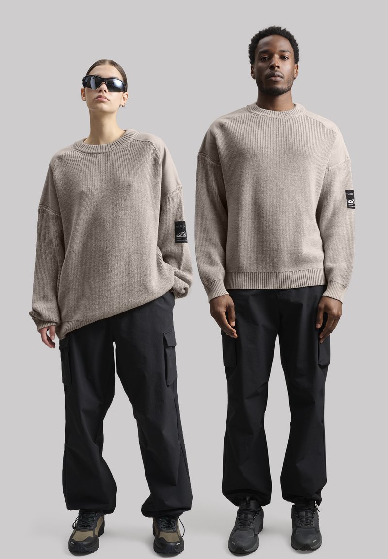 HALO JEEP BOXY - Strickpullover - tree house/hellbraun - Zalando.at