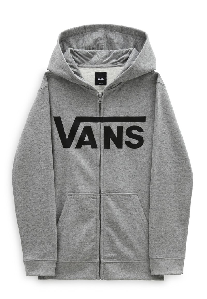 Vans CLASSIC FZ - Felpa con cappuccio - cement heather/grigio - Zalando.it