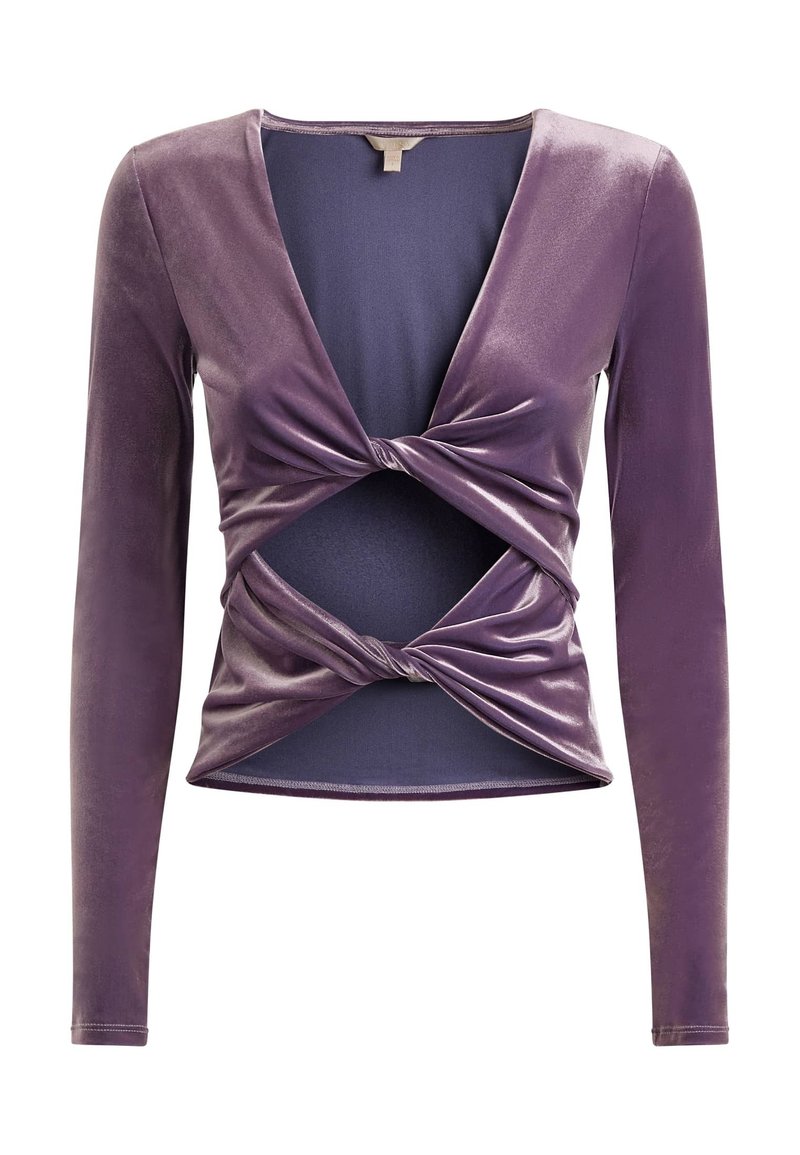 Guess CUT-OUTS - Bluse - lila - Zalando.ch