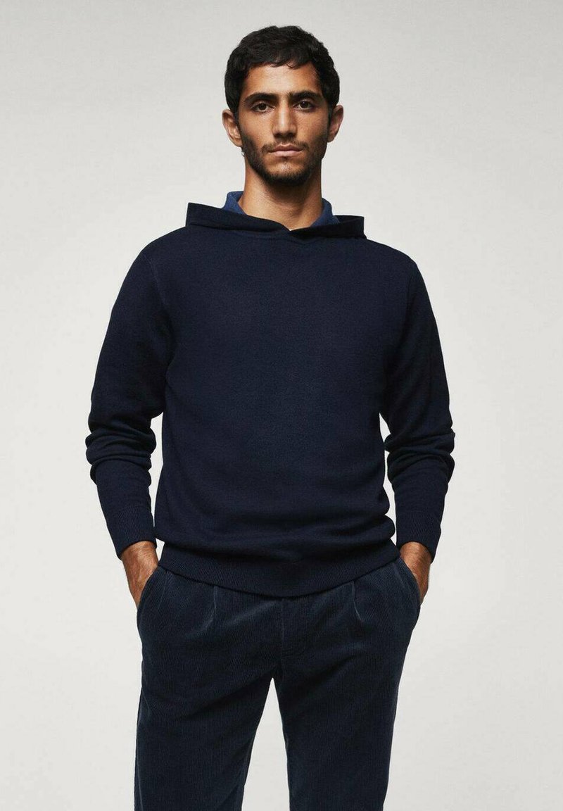 Mango TENH - Hoodie - navy/royal blue - Zalando.co.uk