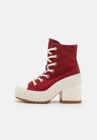 Converse CHUCK 70 DE LUXE HEEL - Boots à talons - park red/natural ...