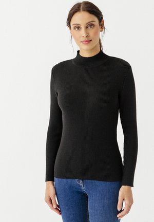 Damart COL ROND - Pullover - noir - ZALANDO.FR