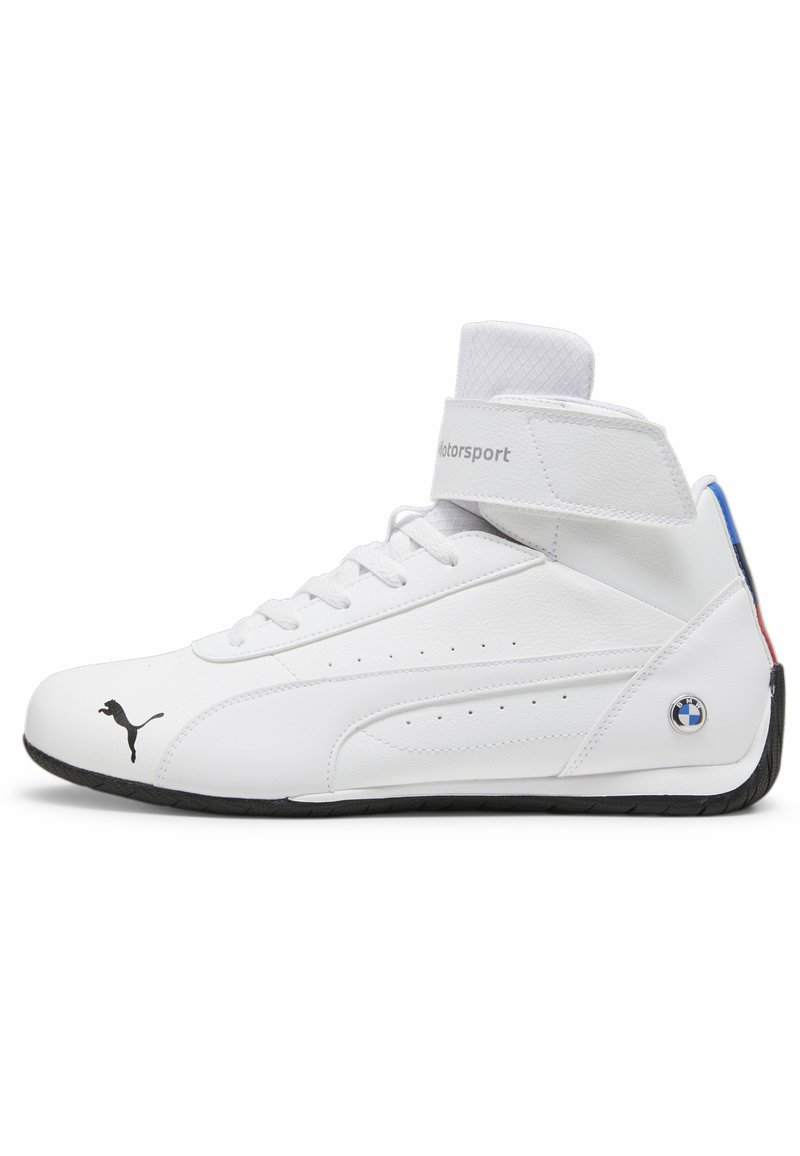 Puma BMW M MOTORSPORT NEO CAT MID UNISEX - Sneakersy wysokie/biały ...