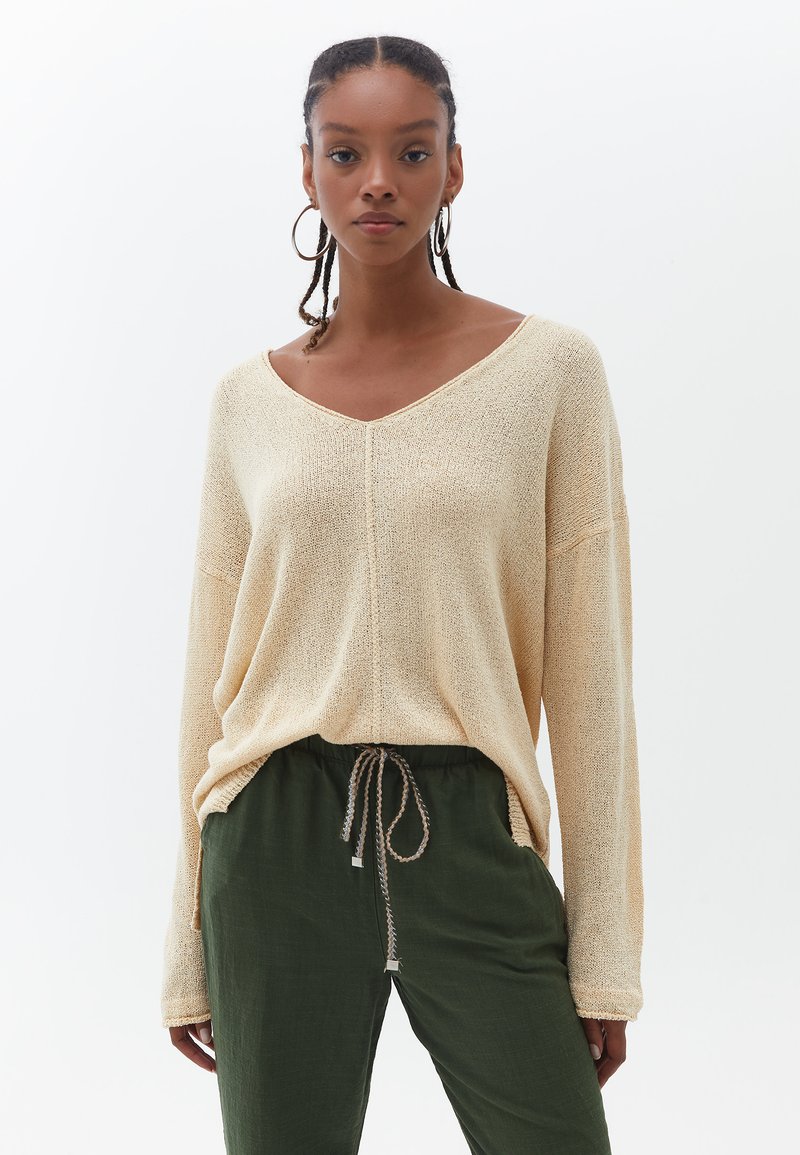 OXXO V-NECK - Pullover - wheat/beige - ZALANDO.FR