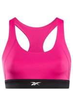 Reebok RACER - Sport-BH mit mittlerer Stützkraft - semi proud pink/pink ...