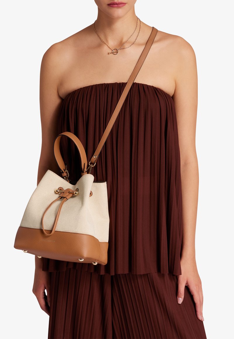 Strathberry LANA OSETTE - Sac bandoulière - ecru tan/beige - ZALANDO.FR