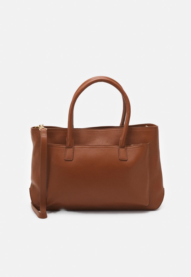 Zign LEATHER - Laptop bag - cognac - Zalando.de
