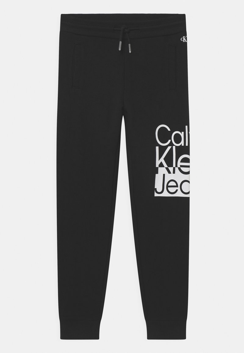 Calvin Klein Jeans Logo Tracksuit Bottoms Black Zalando Ie