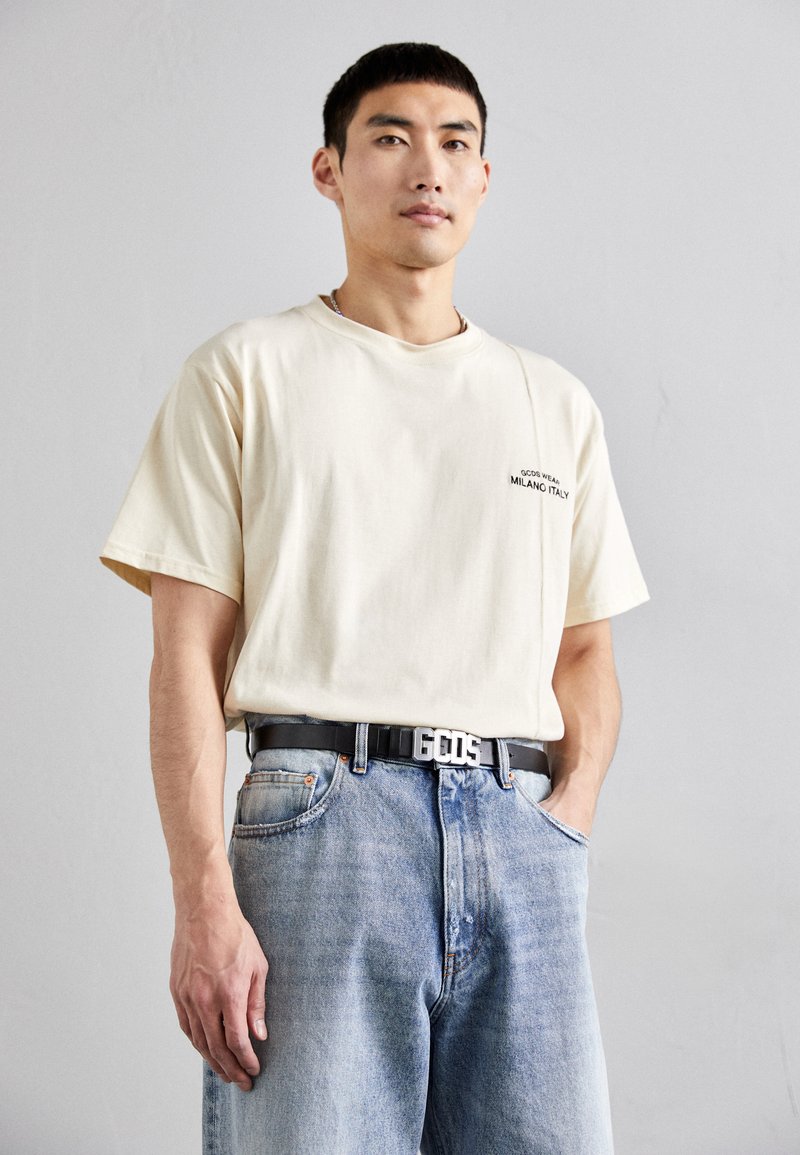 GCDS CLASSIC LOGO BELT UNISEX - Belt - nero/black - Zalando.co.uk