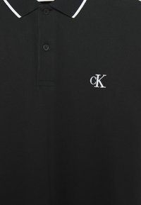 Calvin Klein Jeans TIPPING SLIM - Polo - black/noir - ZALANDO.CH