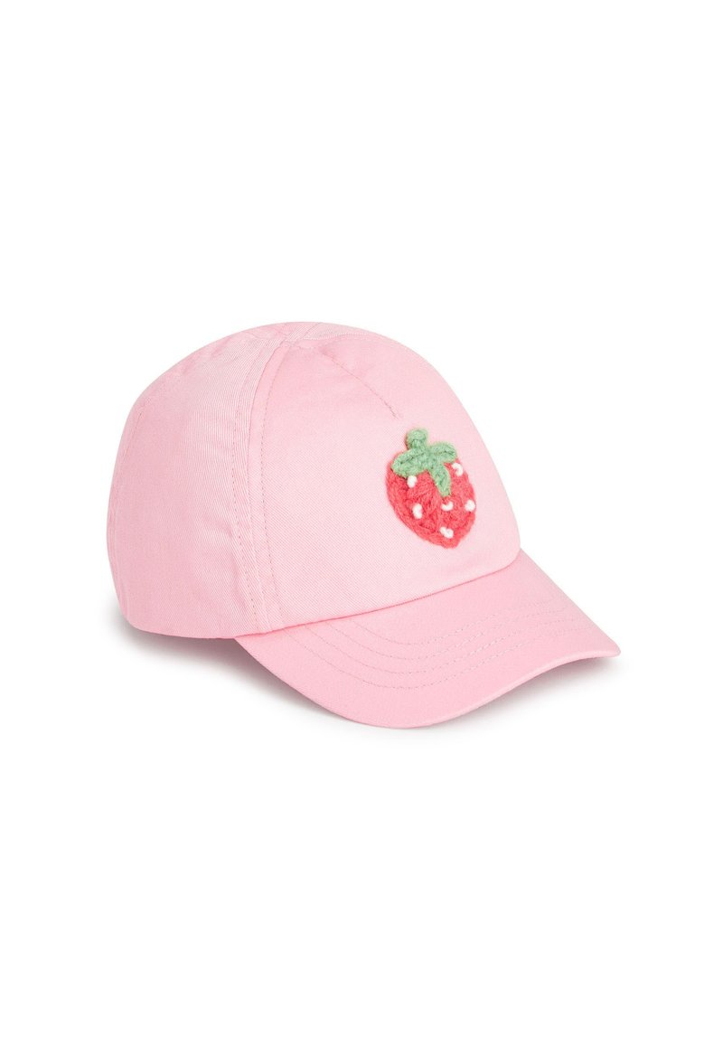 Next EMBROIDERED CAP - Cap - pink crochet strawberry/pink - Zalando.ch
