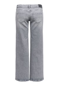 ONLY ONLJUICY - Wide leg - medium grey denim/hall teksa - Zalando.ee