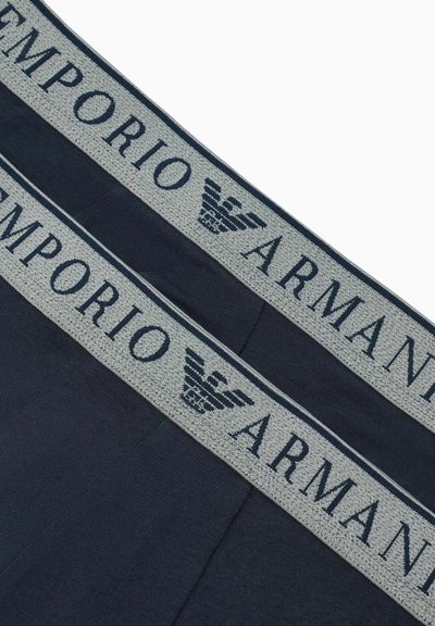 Emporio Armani PACK 2 LOGO ENDURANCE - Boxer aderenti - blu - Zalando.it