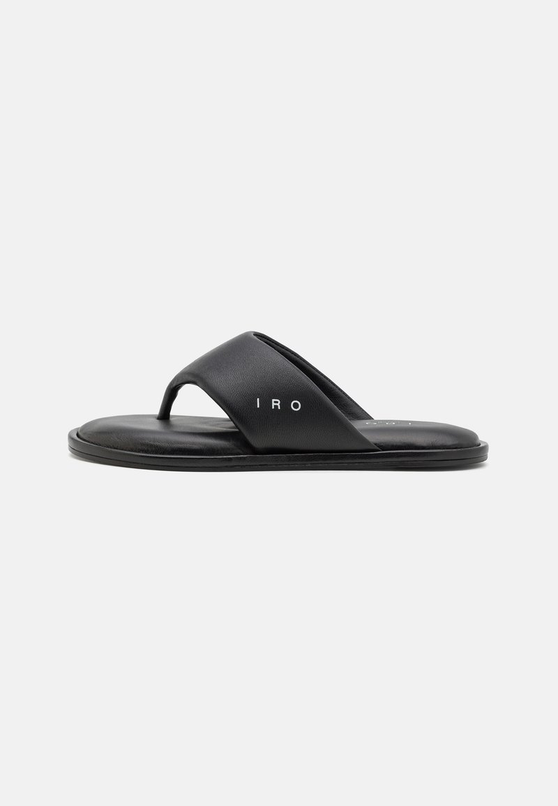 Iro FRUTTI - T-bar sandals - black - Zalando.ie