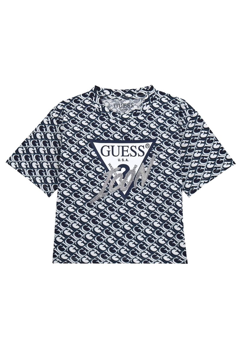 Guess T-shirts print - blue/blå - Zalando.dk