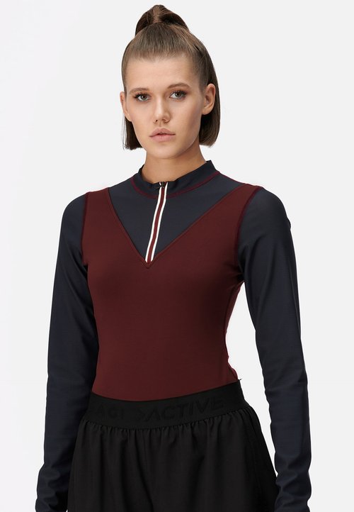 DAGI ZIP DETAIL - Body - pink/donkerroze - Zalando.be