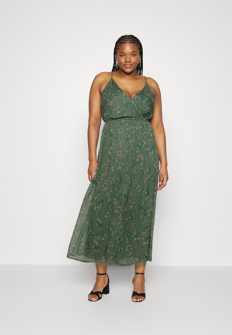 Vero Moda Curve VMSMILLA SINGLET WRAP ANKLE DRESS CUR - Hverdagskjole ...